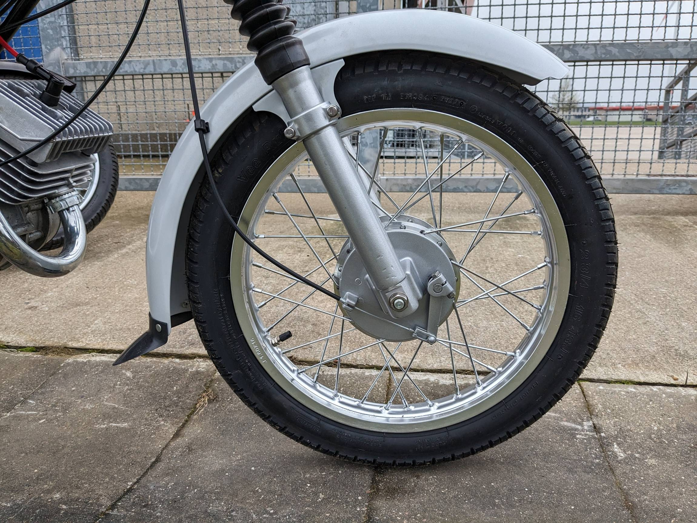 Front fender for Simson S50 S51 S70 - gray (read description ...