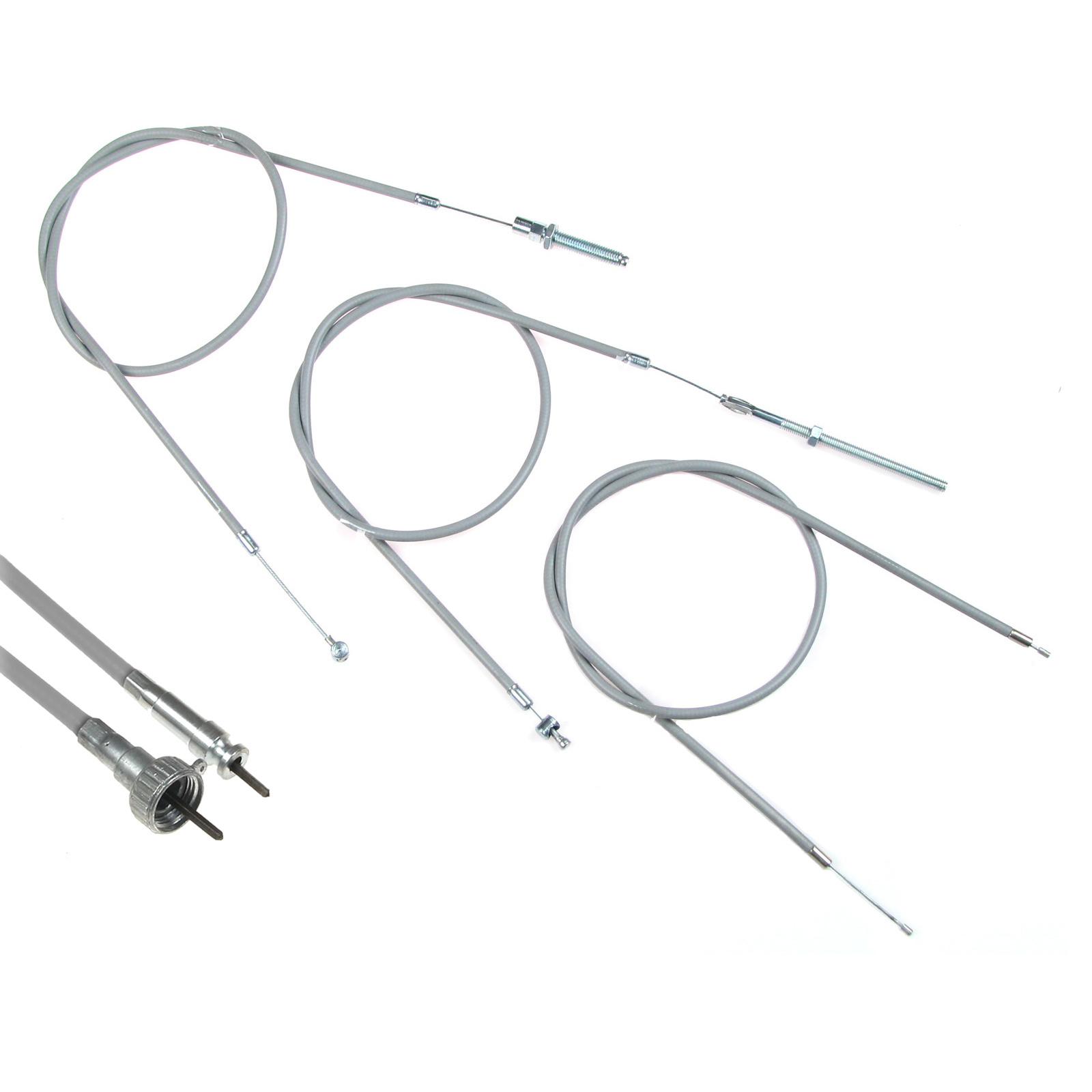 Zestaw cięgno Bowdena + linka prędkościomierza do Adler MB150 z ...