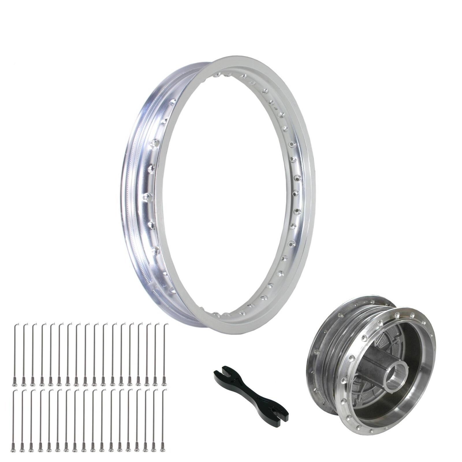 Aluminum Wheel Hub & Spoke Nipple Set for Simson S51/KR51/SR4 - 344,09 zł